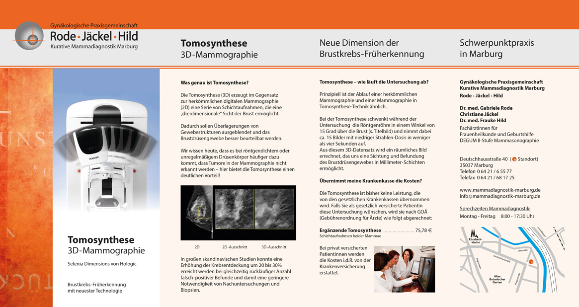 Tomosynthese (3D-Mammographie) - Mammadiagnostik Marburg